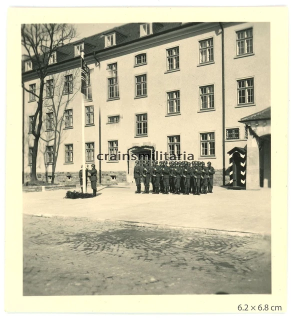 ORIG. FOTO APPELL bei Einweihung der Heer Kaserne WUPPERTAL Rheinland ...