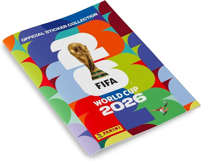 PANINI FIFA WORLD Cup 2026 Official Stickers Collection Starter Pack ...
