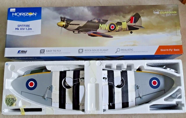 E-FLITE SPITFIRE MK XIV 1.2m BNF mit AS3X und SAFE Select EUR 180,00 ...