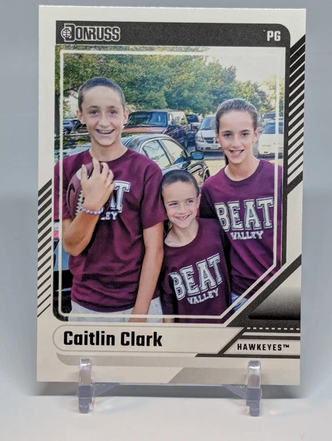 2024 PANINI CAITLIN Clark Collection Donruss #16 Iowa Hawkeyes RC ...