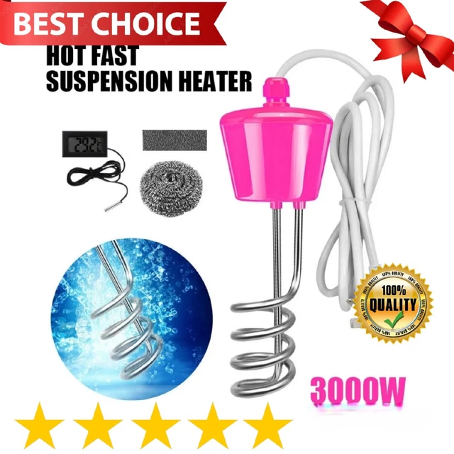 3000W HEATING ELEMENT Suspension Boiler Water Immersion Heater Bathroom ...