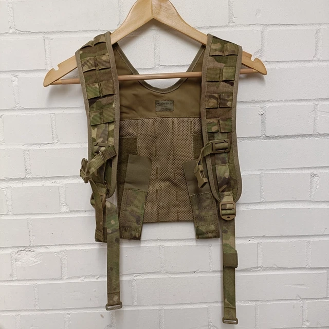 MTP CAMO VIRTUS H TYPE YOKE Harness Webbing - British Army Issue, One ...