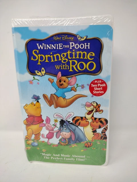 DISNEY - WINNIE The Pooh: Springtime With Roo Animated Vhs Video Egg ...