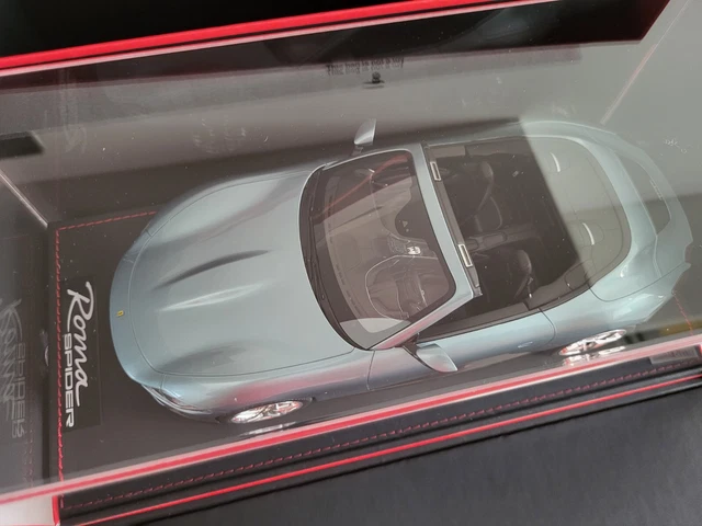 MR COLLECTION MODELS FERRARI ROMA SPIDER 1/18 Celeste Trevi FE040A N.34 ...