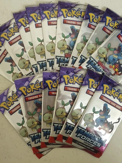 X25 POKÉMON TCG Temporal Forces Scarlet & Violet Fun Packs!! Brand New ...