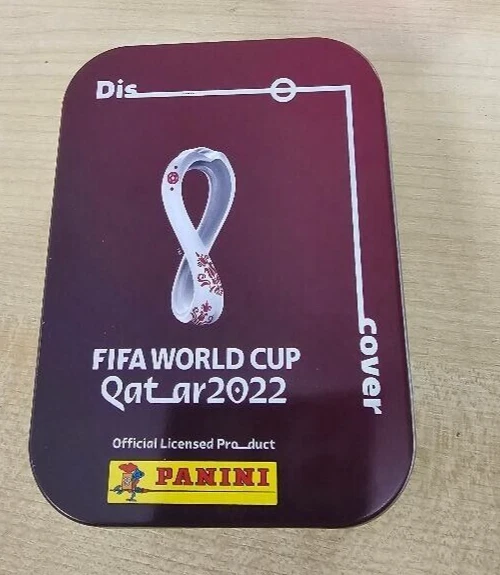 PANINI FIFA WORLD Cup Qatar 2022 - COLLECTORS EMPTY STICKER TIN ...