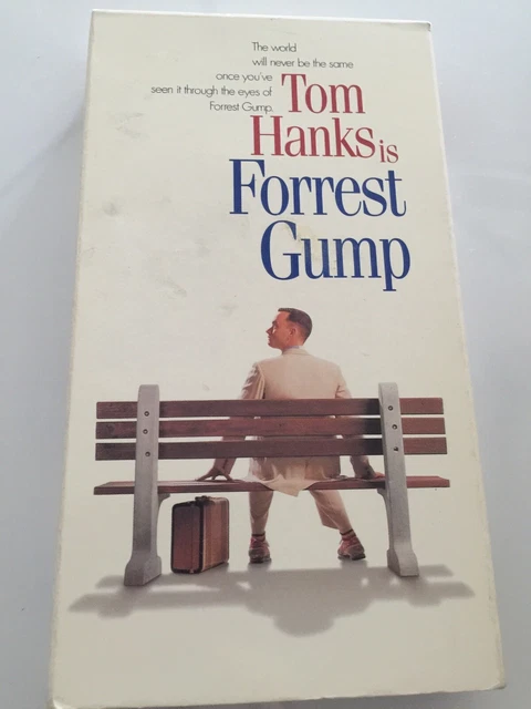 FORREST GUMP STARRING Tom Hanks nastro VHS film Ottime condizioni EUR ...