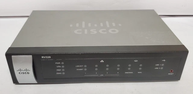 CISCO RV320 GIGABIT Dual WAN VPN Router RV320-K9 $95.99 - PicClick