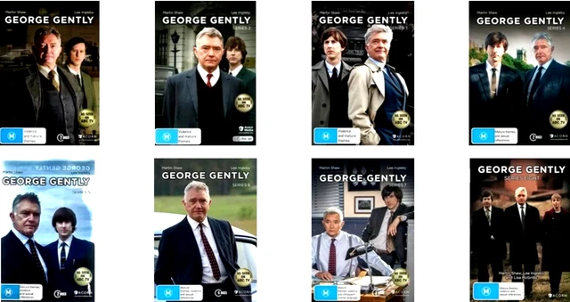 GEORGE GENTLY: THE Complete Collection | Series 1-8 (DVD, 16 Discs) NEW $114.80 - PicClick AU