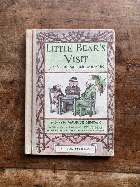 LITTLE BEAR'S VISIT by E Minarik Illustrated by M Sendak Children's ...