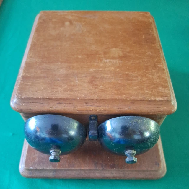 VINTAGE GPO TELEPHONE Wooden BELL BOX No 1A 500omz £21.48 - PicClick UK
