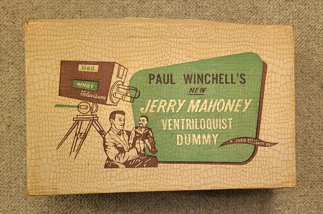 JERRY MAHONEY VENTRILOQUIST Dummy BOX $75.00 - PicClick