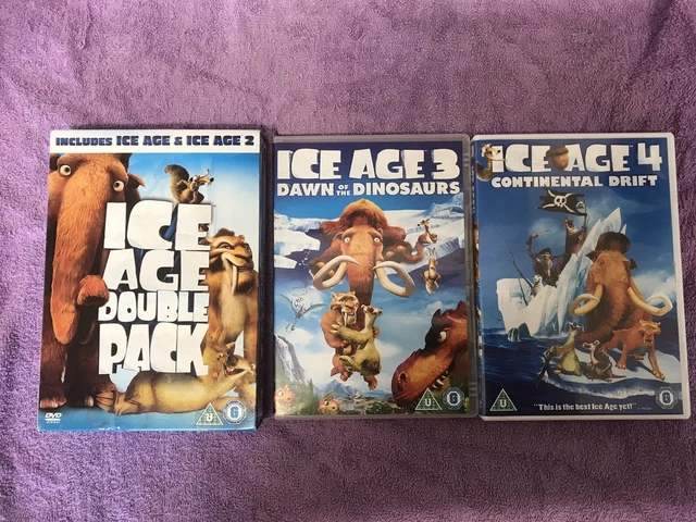 ICE AGE 1 2 3 4 Dvd Collection Bundle £2.99 - PicClick UK