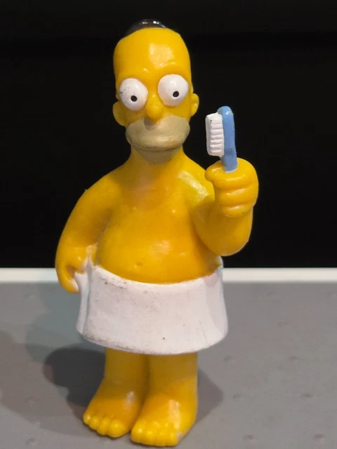 THE SIMPSONS - Mini Homer Simpson PVC Figure With Toothbrush £3.29 ...