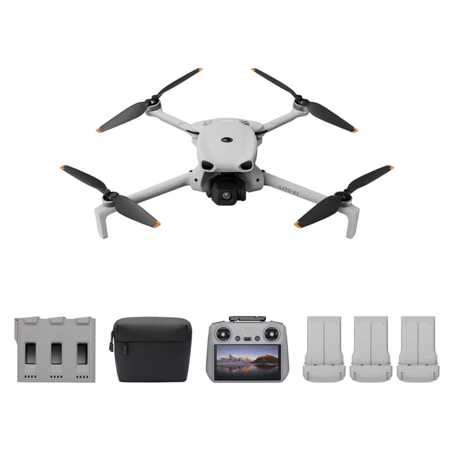 DJI LITO X1 Fly More Combo Plus met DJI RC 2, 4K cameradrone voor ...