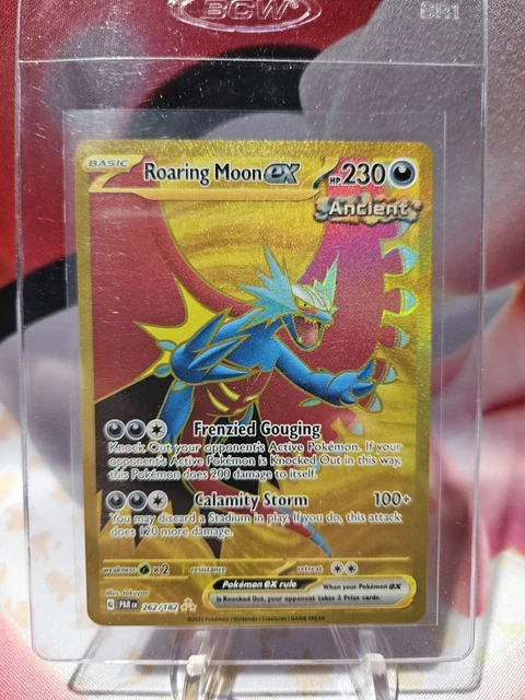 POKÉMON JCG LUNE rugissante ex Paradox Rift 262/182 Holo Hyper Rare EUR ...