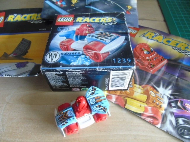 LEGO RACERS VINTAGE In Scatola Originale E Set Istruzioni N. 1239 EUR ...