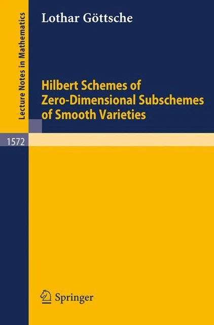 HILBERT SCHEMES OF Zero-Dimensional Subschemes of Smooth Varities par ...