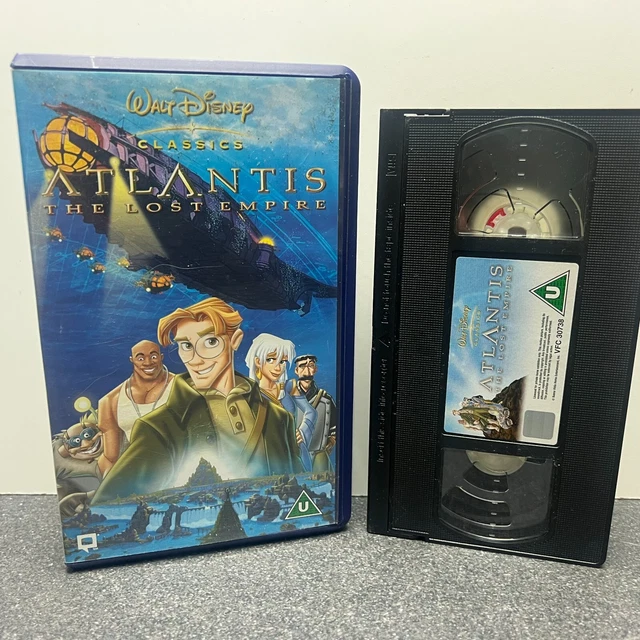 WALT DISNEY CLASSICS ATLANTIS The Lost Empire VHS Video Tape Released ...