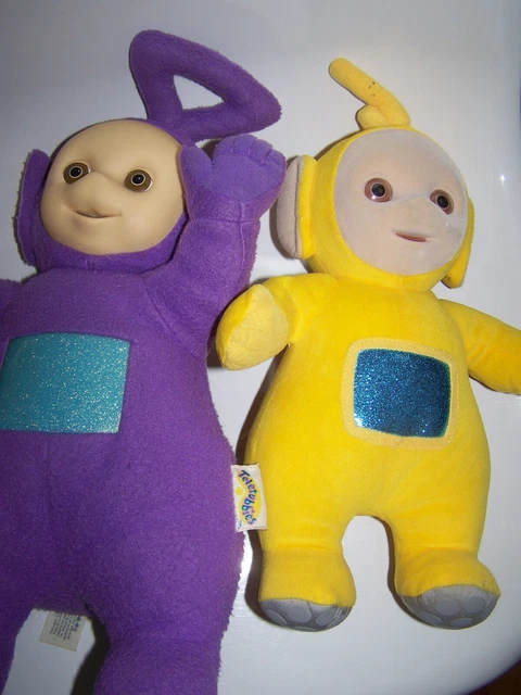 PELUCHE VINTAGE TELETUBBIES Talking Tinky Winky & Eden Laa Laa EUR 44 ...