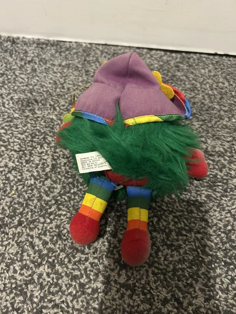 RAINBOW BRITE LUCKY Sprite Green Mattel Vintage 1983 Hallmark Plush Toy ...
