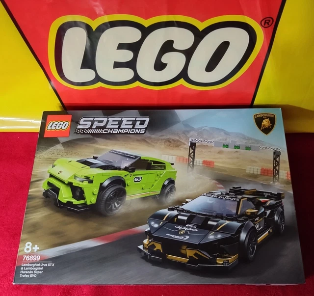 LEGO SPEED CHAMPIONS 76899 *LAMBORGHINI URUS ST-X & HURACAN EVO* New ...