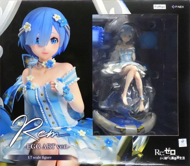 FURYU RE:ZERO STARTING Life in Another World Rem Egg Art Ver. 1/7 Figurine EUR 275,14 - PicClick FR