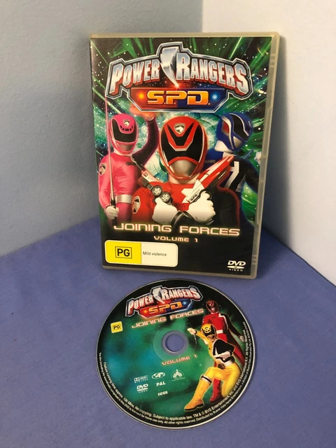 POWER RANGERS SPD Joining Forces Volume 1 DVD R4 $13.90 - PicClick AU