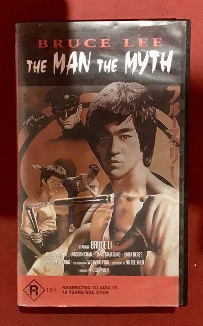 BRUCE LEE THE Man The Myth VHS Retro Vintage Video Cassette (Lot 2116 ...