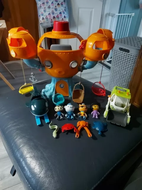 CBEEBIES OCTONAUTS TOYS Octopod Characters Sea Creatures Job Lot Bundle ...