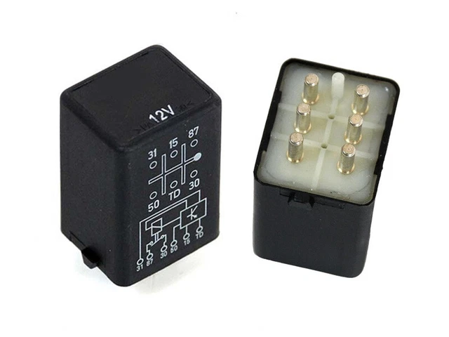 RELAIS RELAY KRAFTSTOFFPUMPE 6-polig für Mercedes R107 W116 W126 ...