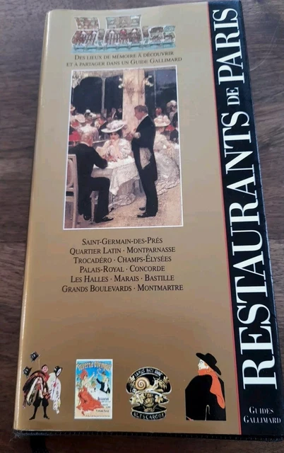 GUIDE GALLIMARD RESTAURANT De Paris Ancienne Édition 1993 EUR 7,00 ...