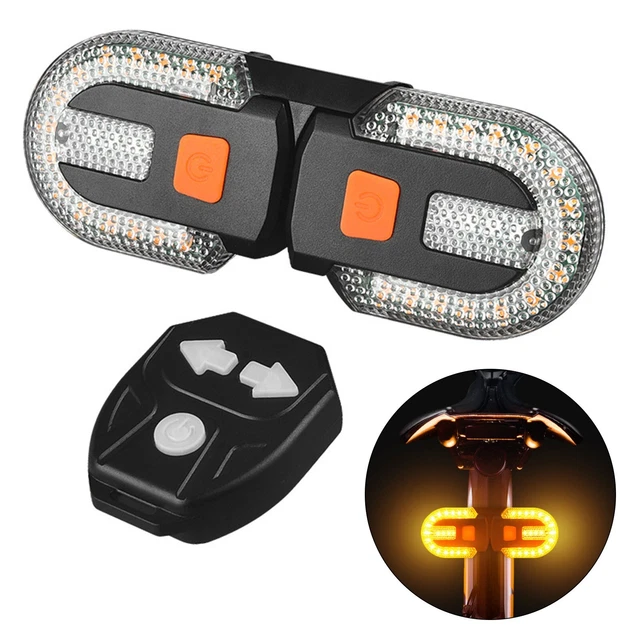 PANNEAU DE VIRAGE ergonomique feu arrière de vélo pour une utilisation facile EUR 32,54 ...