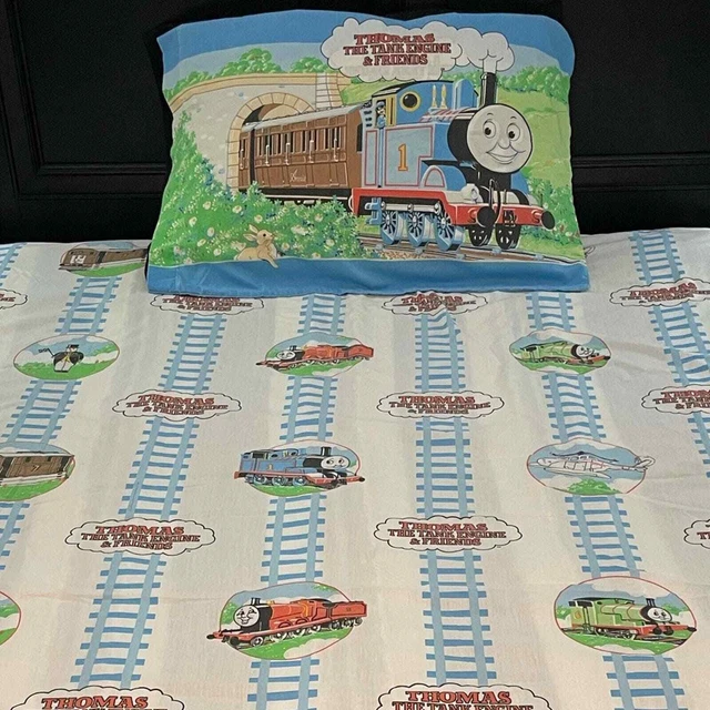 THOMAS THE TANK Engine & Friends Twin Flat Sheet and Pillowcase ... THOMAS THE TANK Engine & Friends Twin Flat Sheet and Pillowcase ...