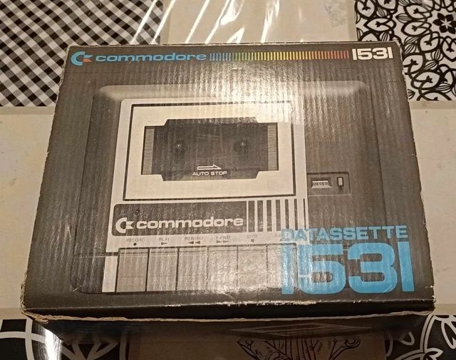 DATASSETTE 1531 COMMODORE 16 boxato versione rara Japan Giapponese EUR ...