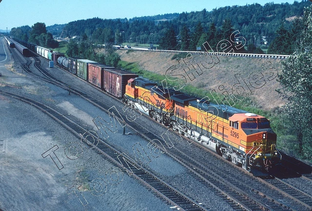 ORIGINAL SLIDE - BNSF C44-9W 4986 & Train At Empire, ca. 7/00 EUR 3,66 - PicClick DE