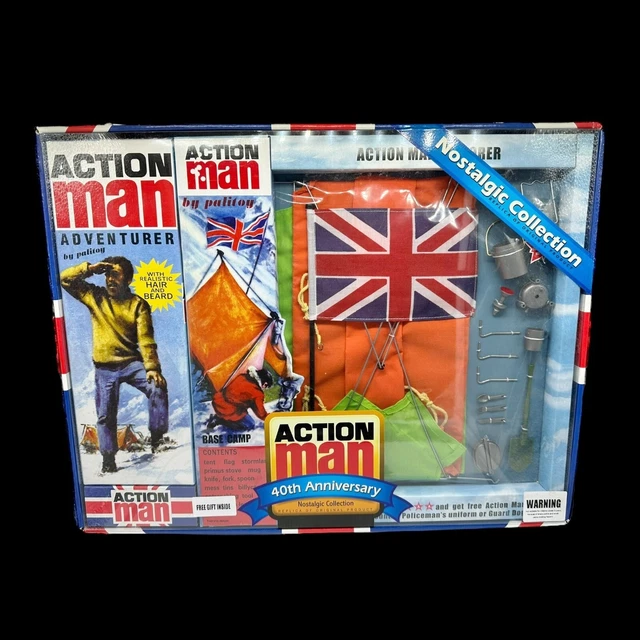 HASBRO 40TH ANNIVERSARY NOSTALGIC COLLECTION ACTION MAN EXPLORER ...