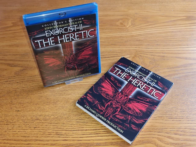EXORCIST II THE HERETIC Bluray US Shout/Scream Factory reg a(rare OOP ...