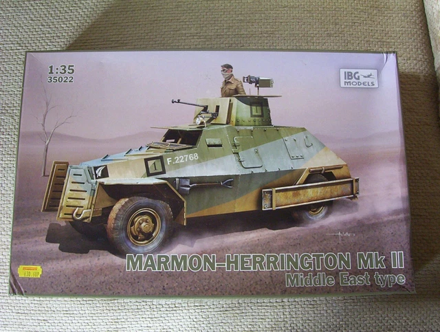 IBG MODELS 1/35 scale British Marmon-Herrington Mk.II model kit. [untouched] £24.99 - PicClick UK