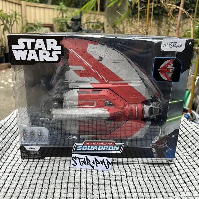 STAR WARS MICRO Galaxy Squadron Ahsoka Tano’s T6 Shuttle T-6 #0149 $39. ...