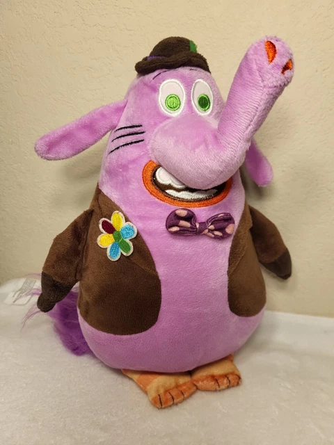 DISNEY PIXAR INSIDE Out 12" Plush BING BONG Elephant Doll Pink Stuffed ...