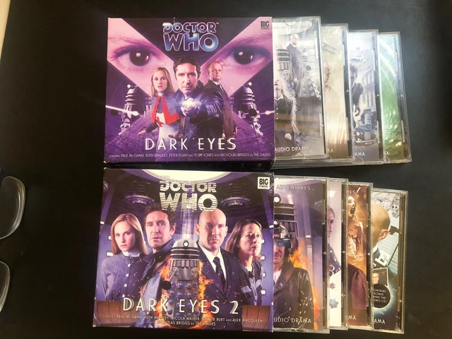 DOCTOR WHO DARK Eyes CD audiobook 1 & 2 Box Sets 8th Dr Big Finish Paul ...
