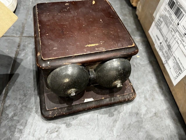 ELECTRIC RINGER Phone Box Bell Antique Telephone Mechnical £75.00 ...