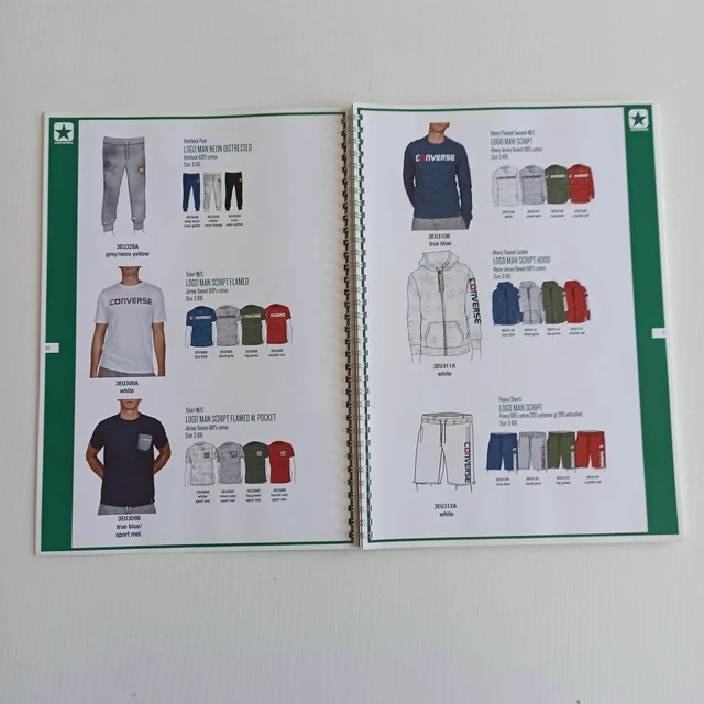 CONVERSE 2013 SPRING Summer Sample Catalog Look Book 100 Pages Used ...