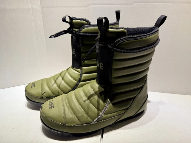 LINE 2.0 SNOW Boots Green Mens (Size: 12-13) XL Michelin Soles in Good ...