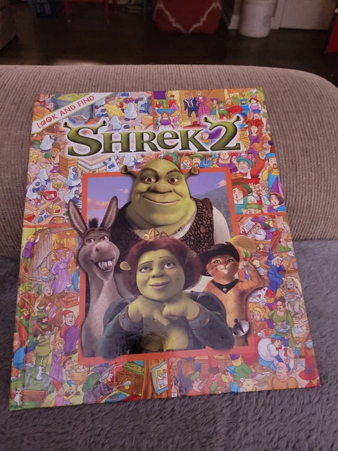 2004 LOOK AND Find Shrek 2 Book £5.40 - PicClick UK