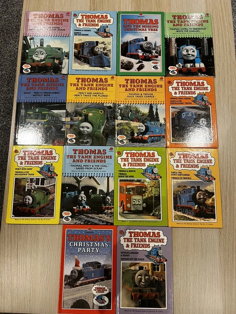 LADYBIRD THOMAS THE Tank Engine & Friends 14 Books 1st Edition 1980's £ ...