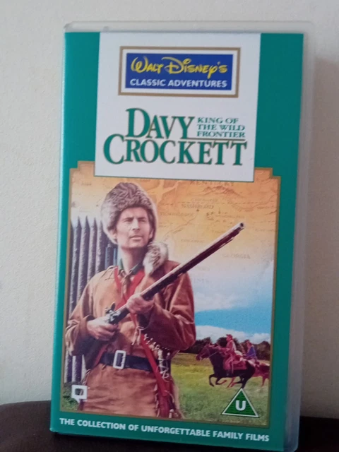 DAVY CROCKET - KING OF THE WILD FRONTIER Walt Disney Classic Adventures ...
