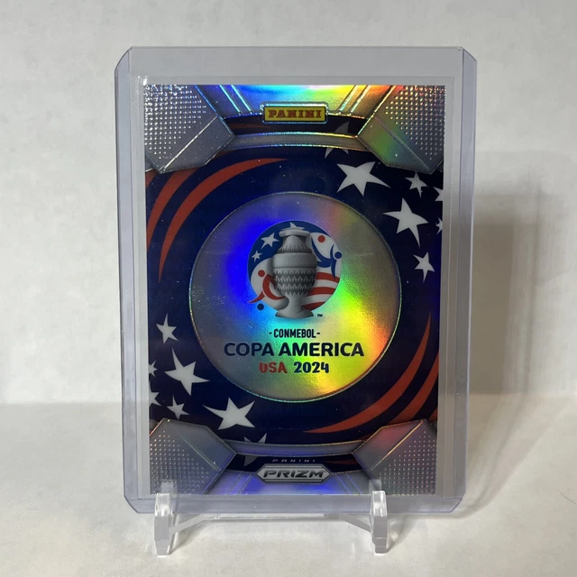 2024 PANINI PRIZM Conmebol COPA America 2024 Logo #1 SILVER SSP £2.29 ...