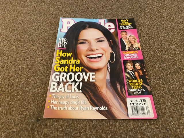 PEOPLE MAGAZINE 22/8/2011 Sandra Bullock Emma Stone Miranda Cosgrove ...